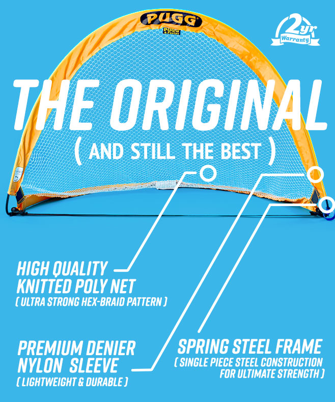 Pugg: The #1 Choice in Soccer Pop-Up Goals