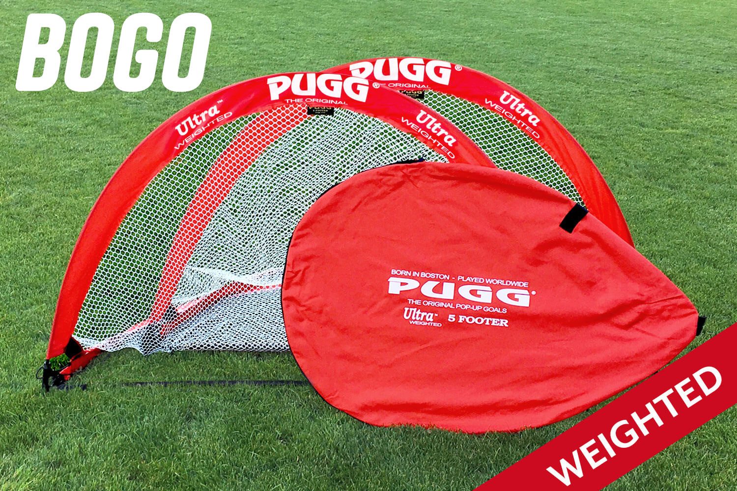 Pugg | Ultra Q5 Weighted Pop-Up Goal (Pair)